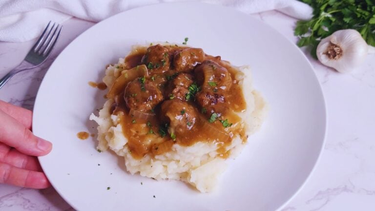Meatballs and Gravy - Simply Scratch Made