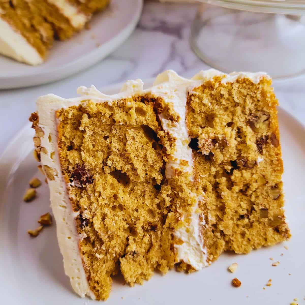 Maple Pecan Cake - Simply Scratch Made