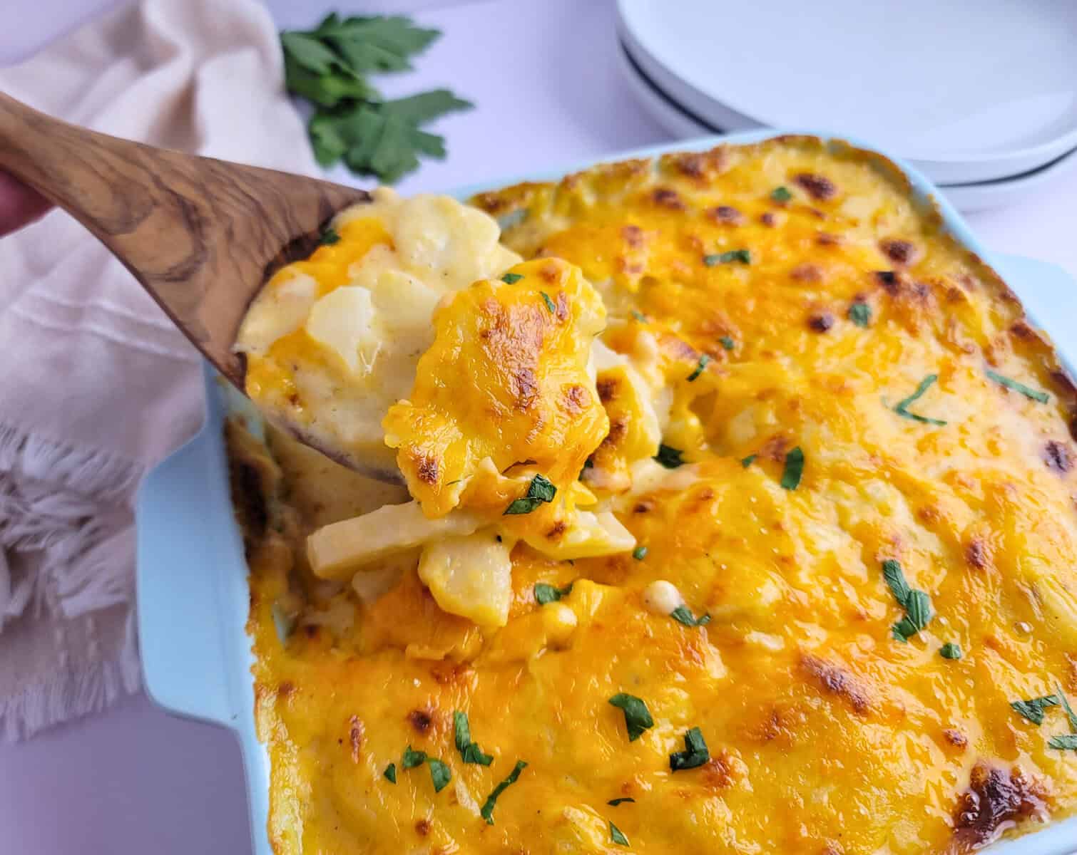 Cheesy Potatoes - Simply Scratch Made