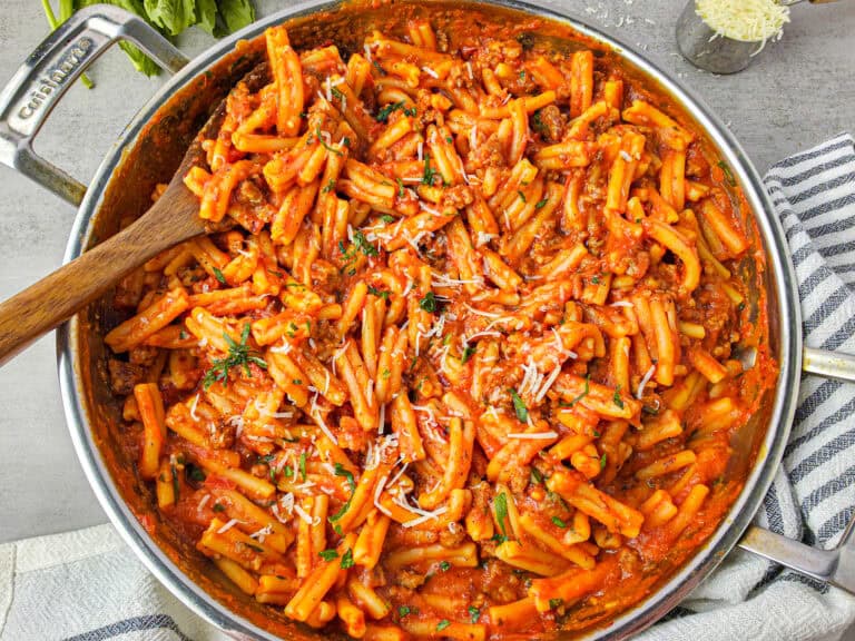 One Pot Italian Sausage Pasta - Simply Scratch Made