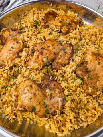 One Pot Chicken and Rice Dish - Simply Scratch Made