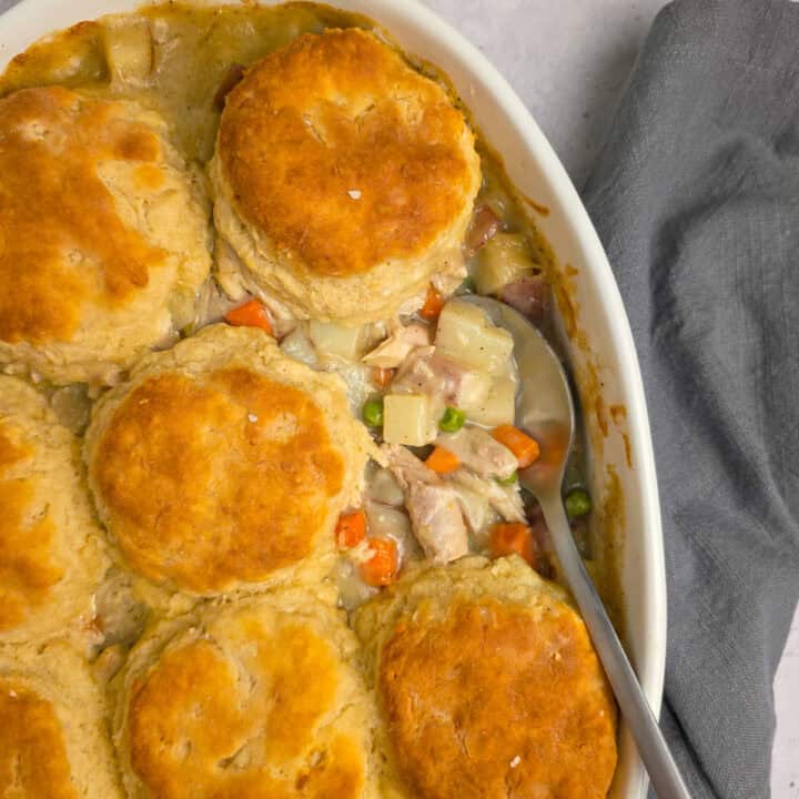 Turkey Pot Pie with Biscuits: A Comfort Classic - Simply Scratch Made