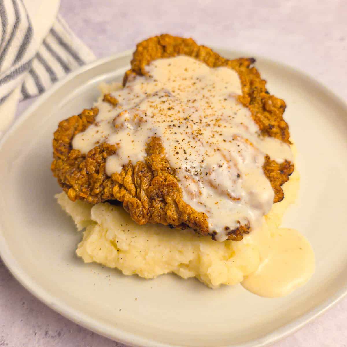 Chicken Fried Steak with Gravy - Simply Scratch Made