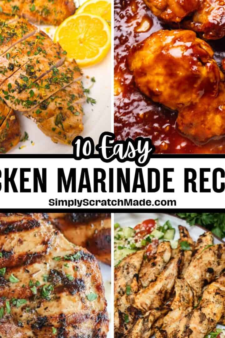 Greek Chicken Marinade for Juicy Grilled Chicken - Simply Scratch Made